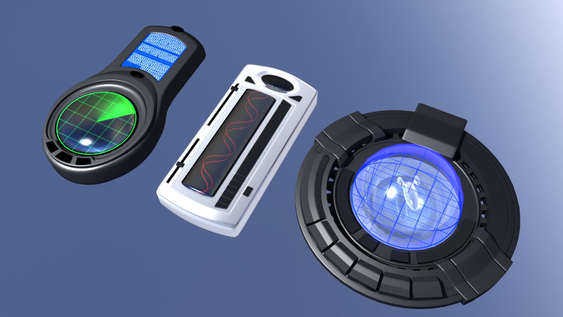 Gadgets Sci-fi 3D Model | 1142430 | TurboSquid