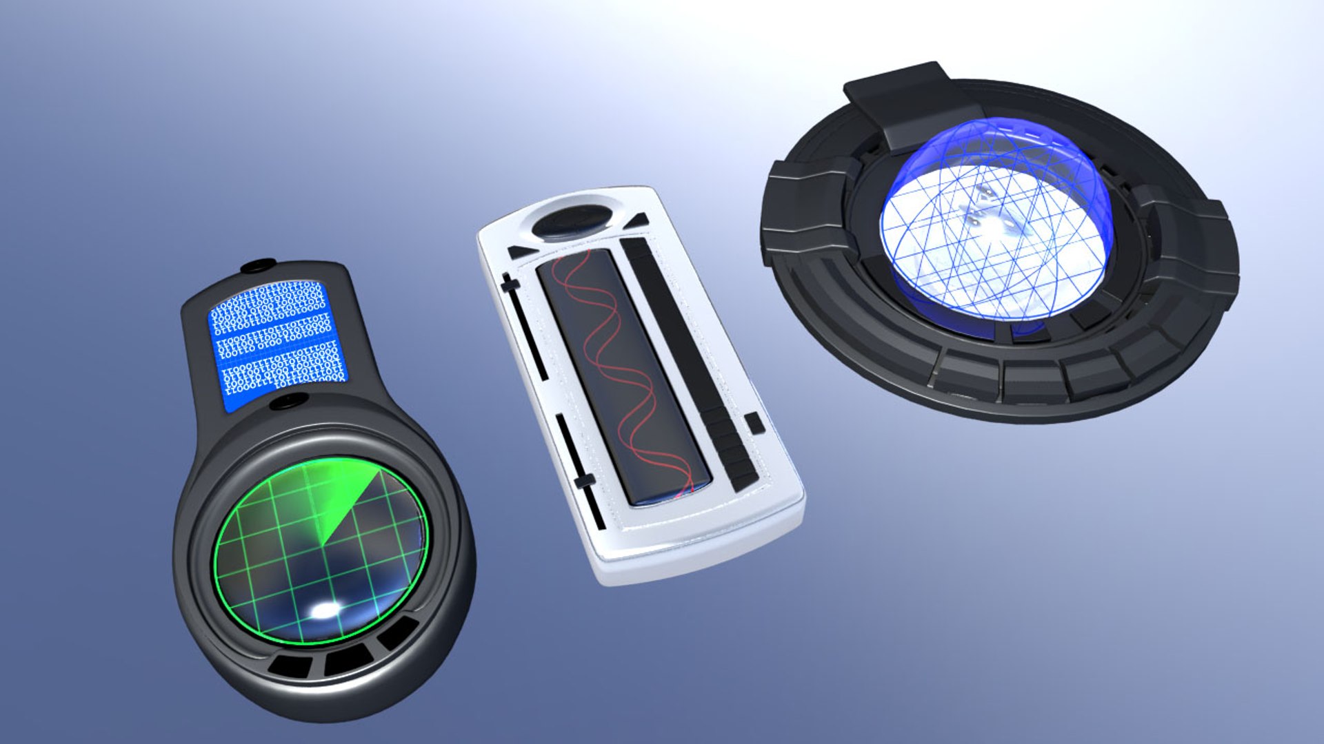 Gadgets Sci-fi 3D Model | 1142430 | TurboSquid