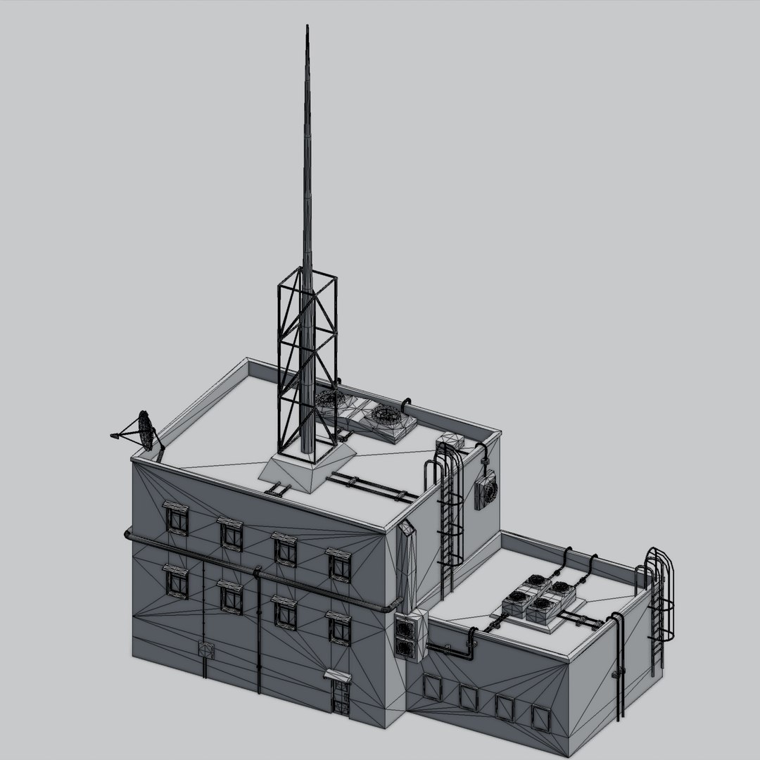 dxf futuristic ghetto building