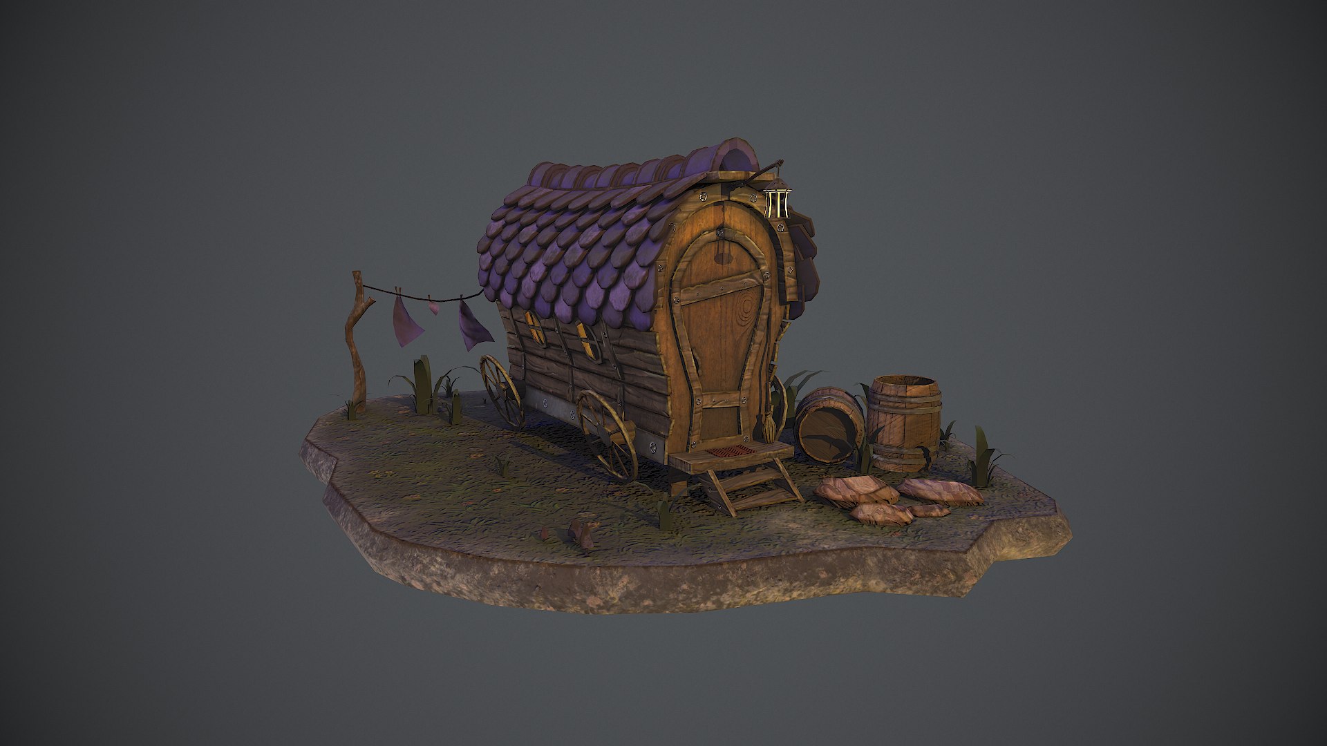 Fairy Cart 3D Model - TurboSquid 1989673