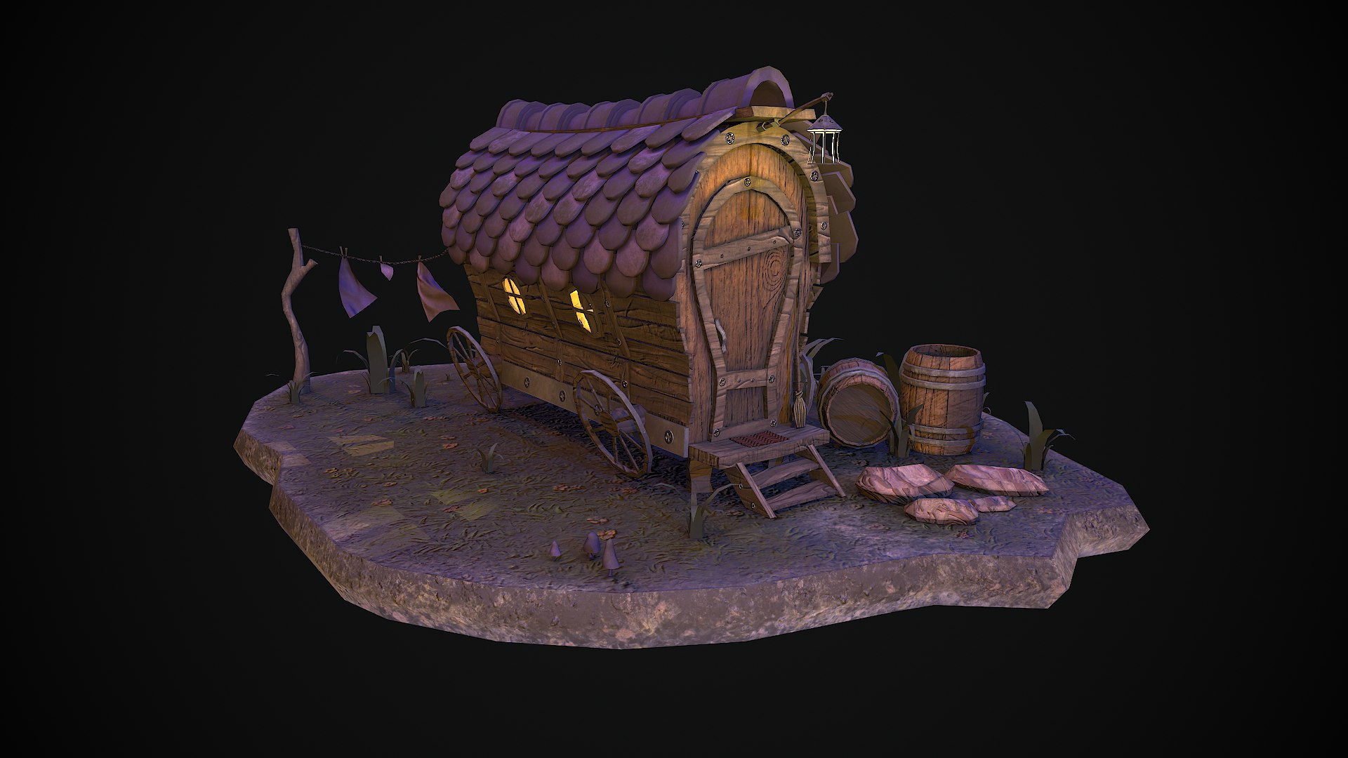 Fairy Cart 3D Model - TurboSquid 1989673