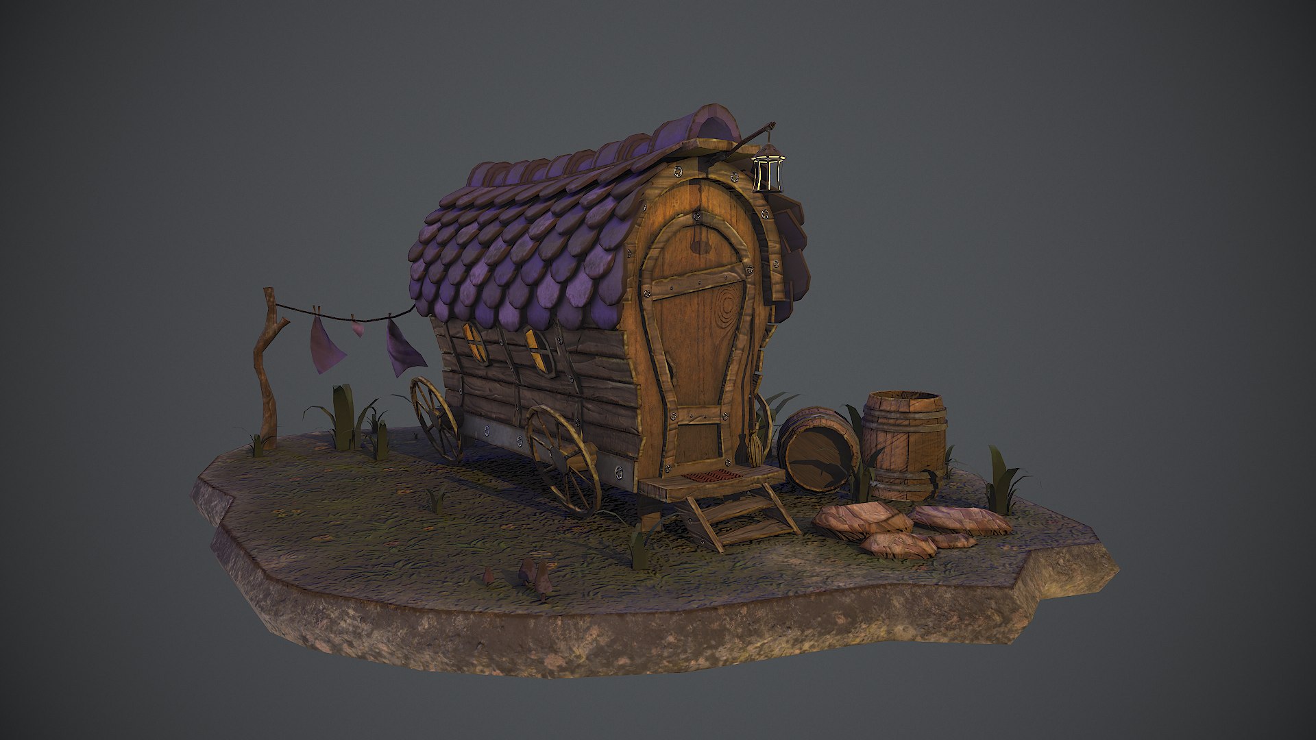 Fairy Cart 3D Model - TurboSquid 1989673