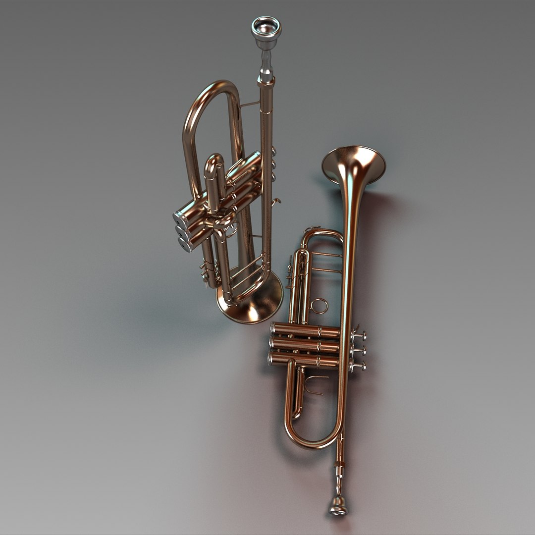 3d Trumpet Model