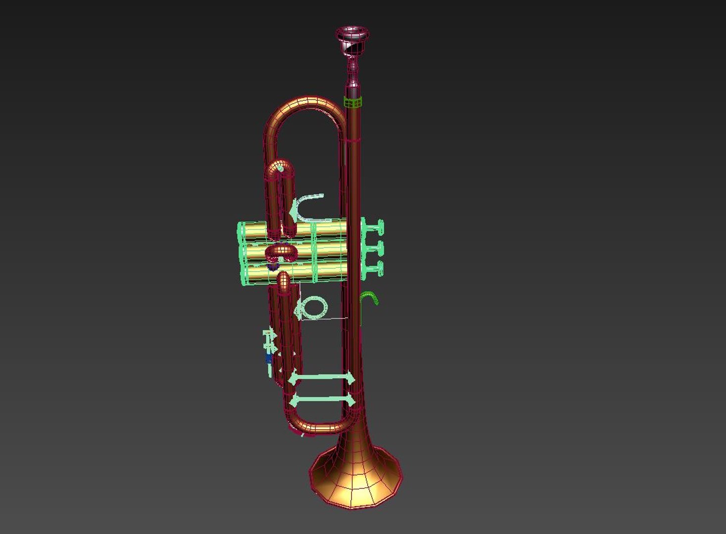 3d Trumpet Model