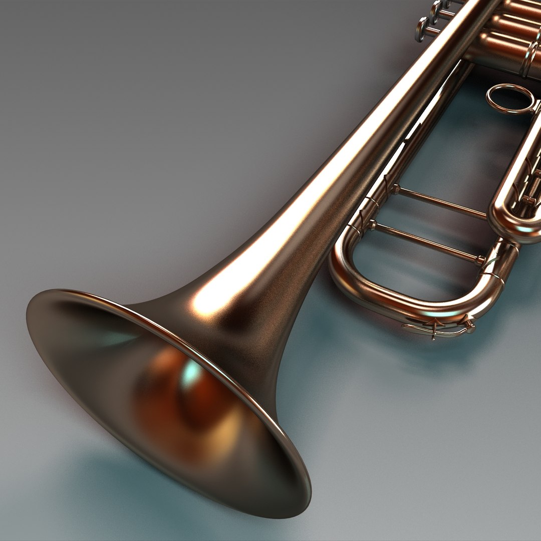 3d Trumpet Model
