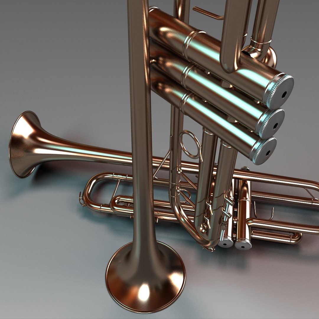 3d Trumpet Model