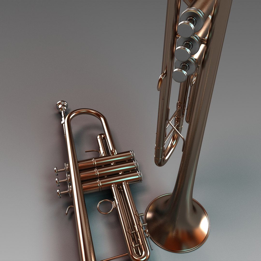 3d Trumpet Model