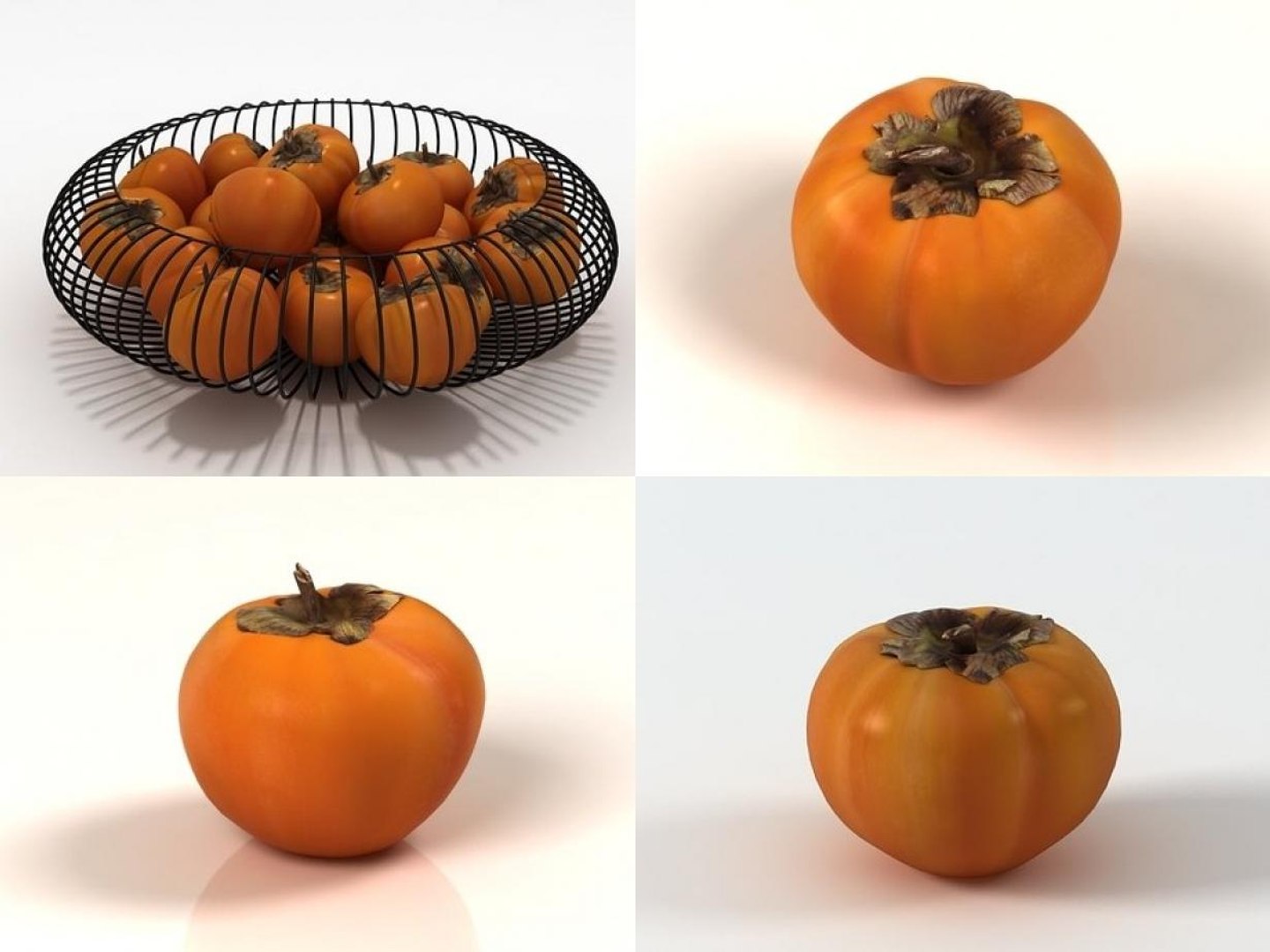 Persimmons Smallaccents 3D Model - TurboSquid 1177167