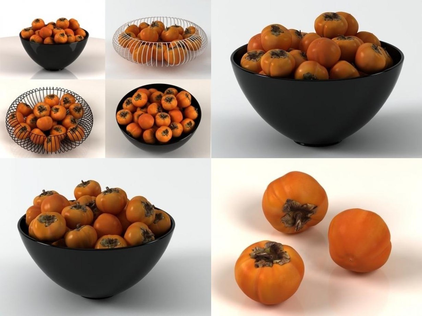Persimmons Smallaccents 3D Model - TurboSquid 1177167