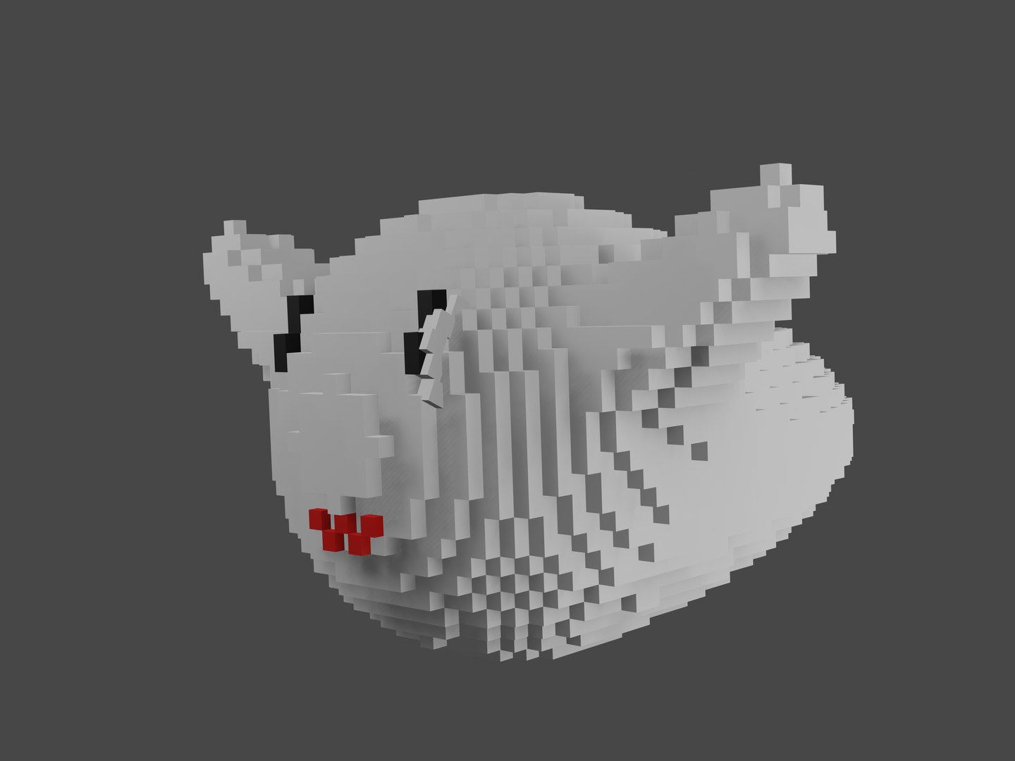 Ghost 8Bit Model 3D Model - TurboSquid 2068030