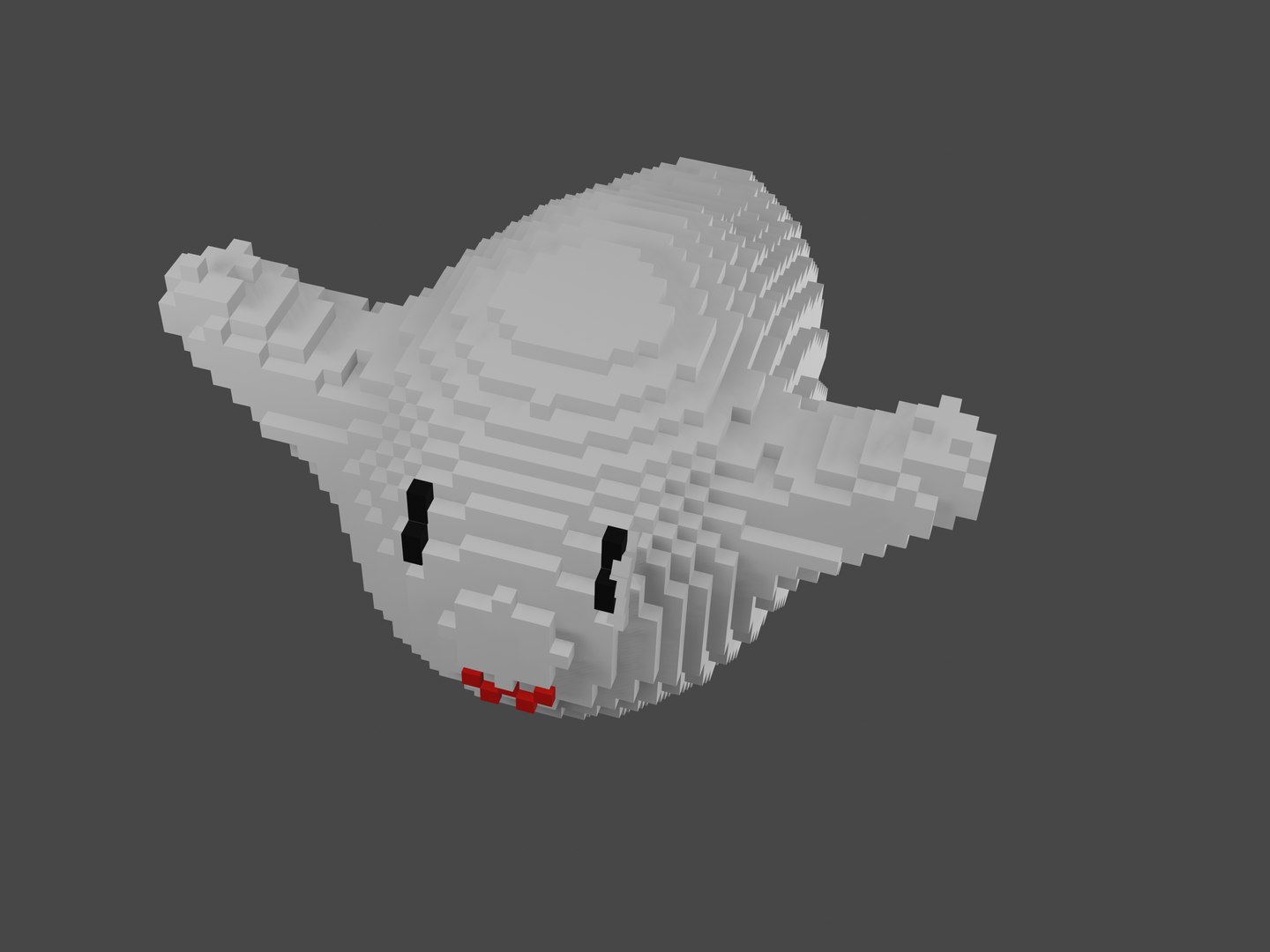 Ghost 8Bit Model 3D Model - TurboSquid 2068030
