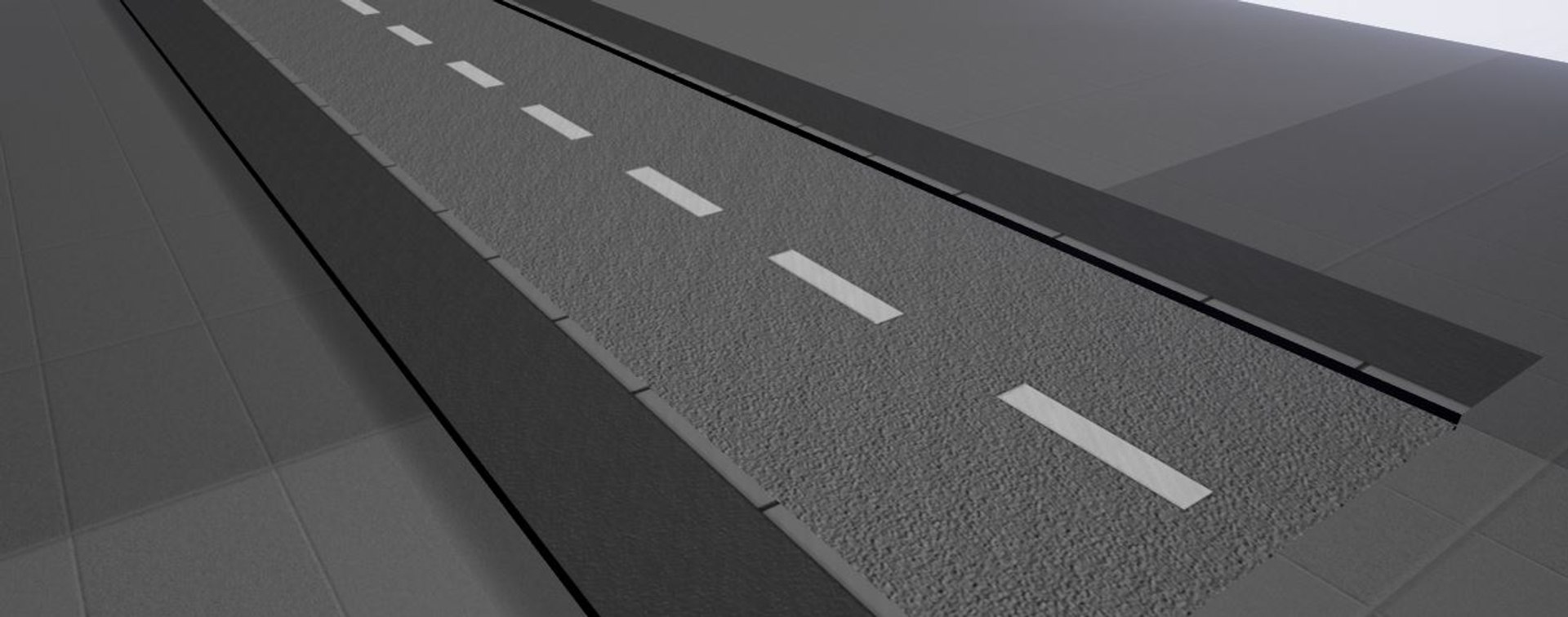 3D seamless road model | 1146648 | TurboSquid
