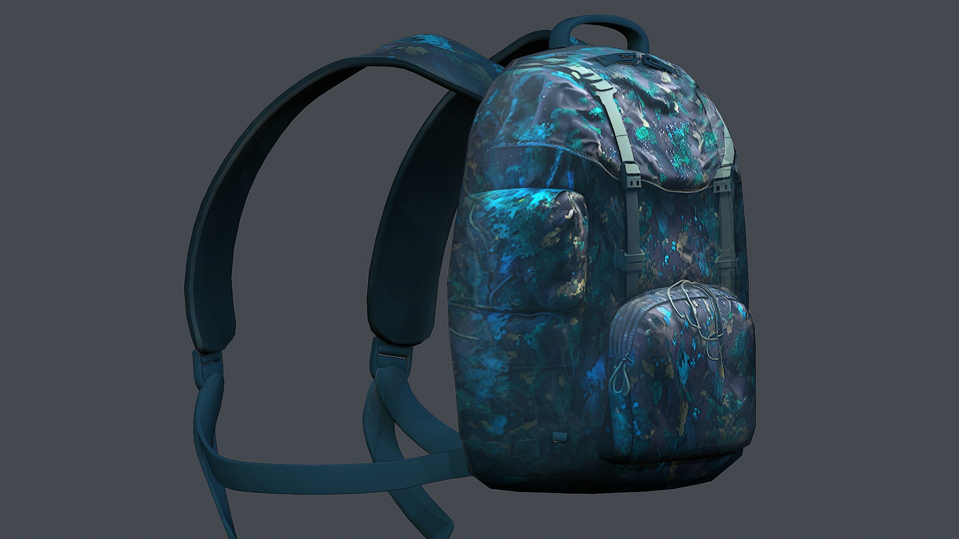 Backpack Camping Bag Baggage 3D Model - TurboSquid 2056986