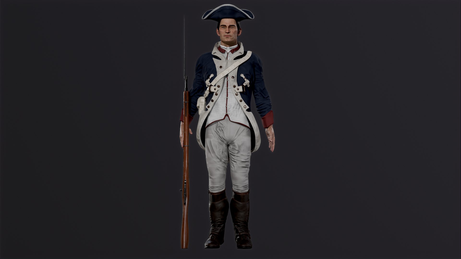 3D American Army Model - TurboSquid 1901965