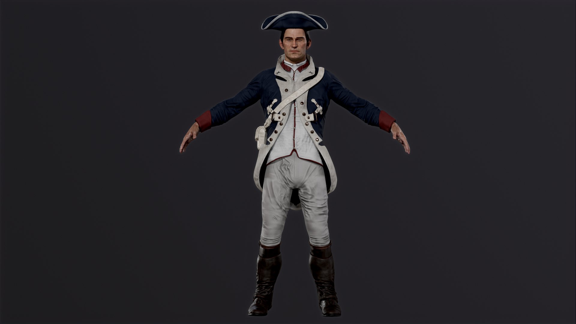 3D American Army Model - TurboSquid 1901965