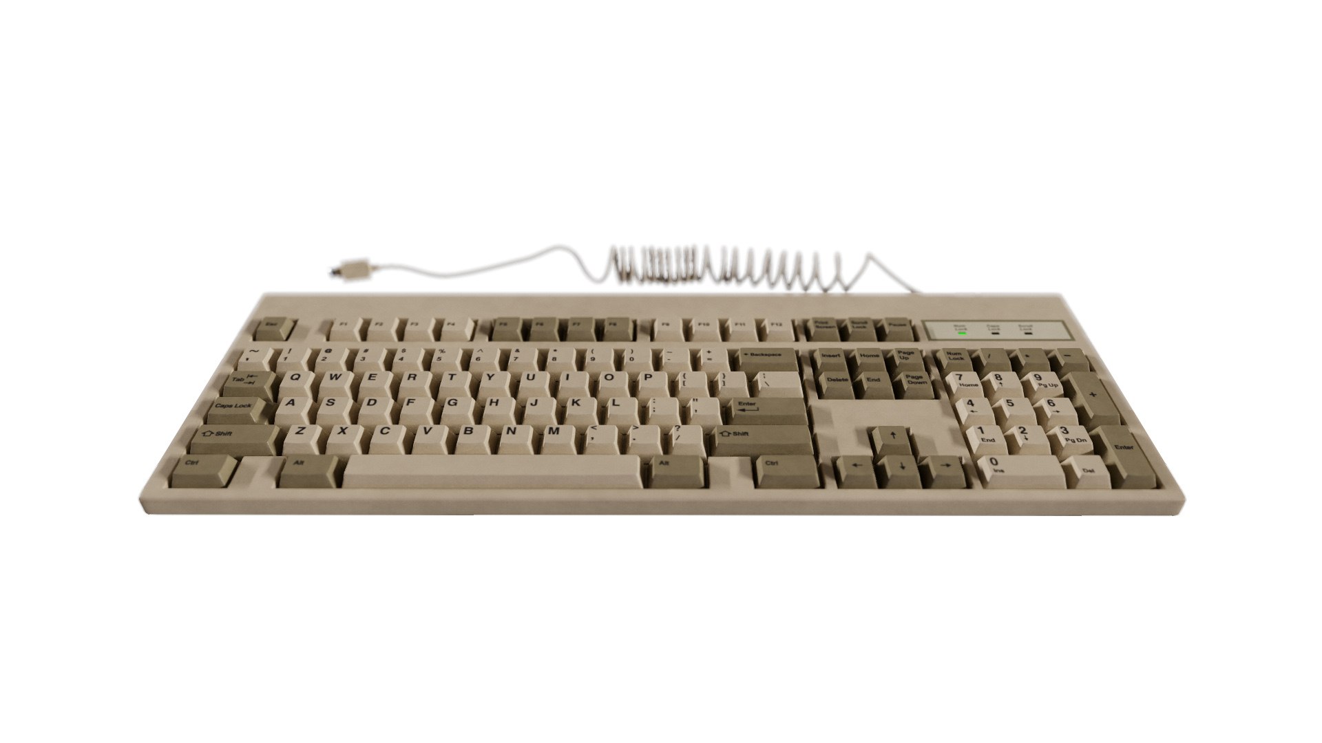 3D Model Keyboard Old - TurboSquid 1704791