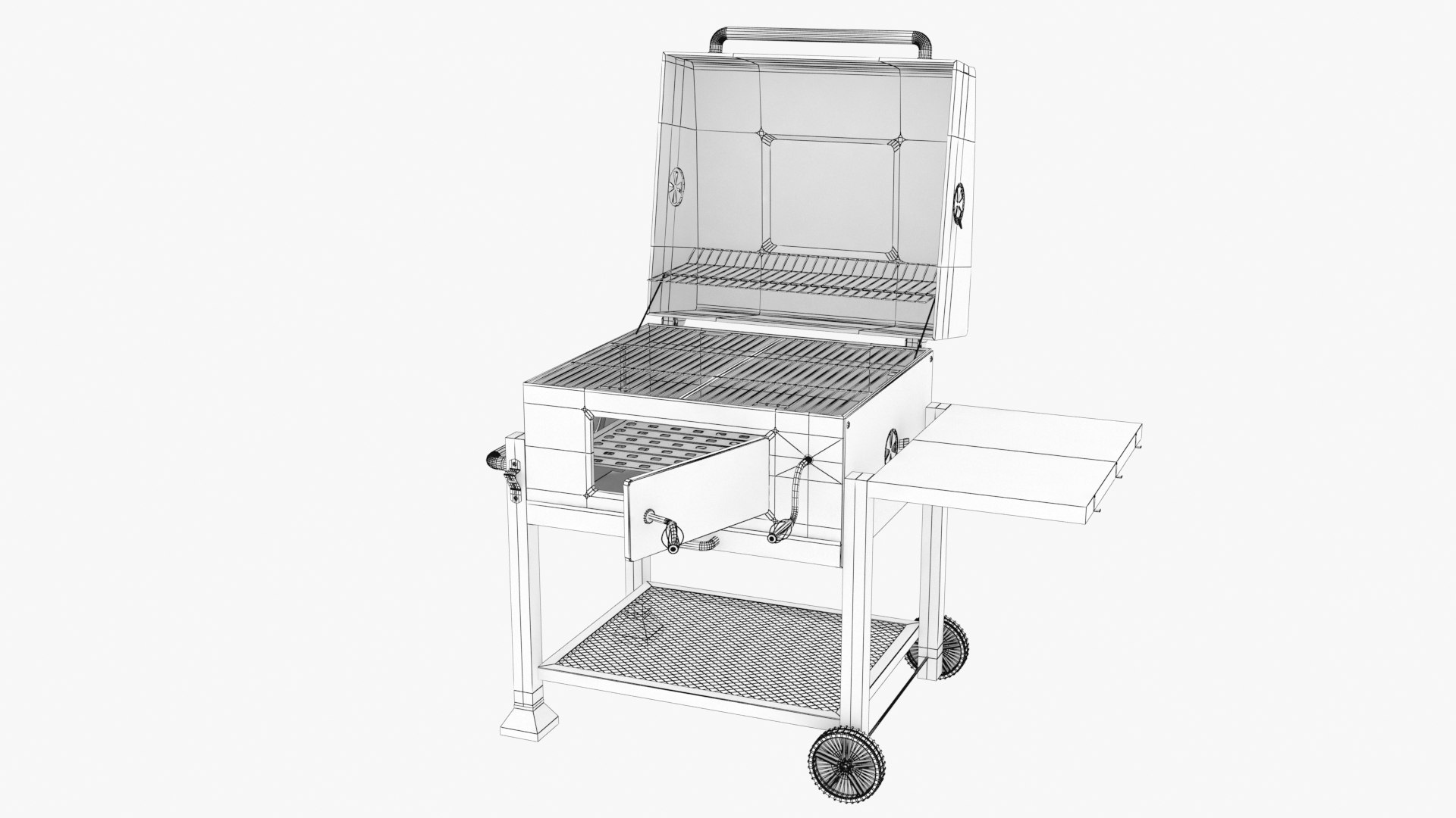 Expert BBQ Grill 3D Model - TurboSquid 2099683