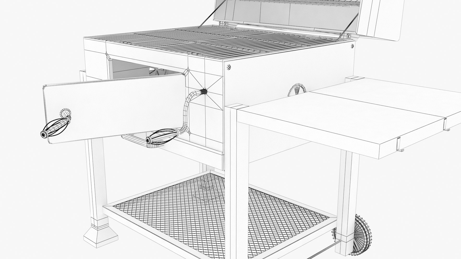 Expert BBQ Grill 3D Model - TurboSquid 2099683
