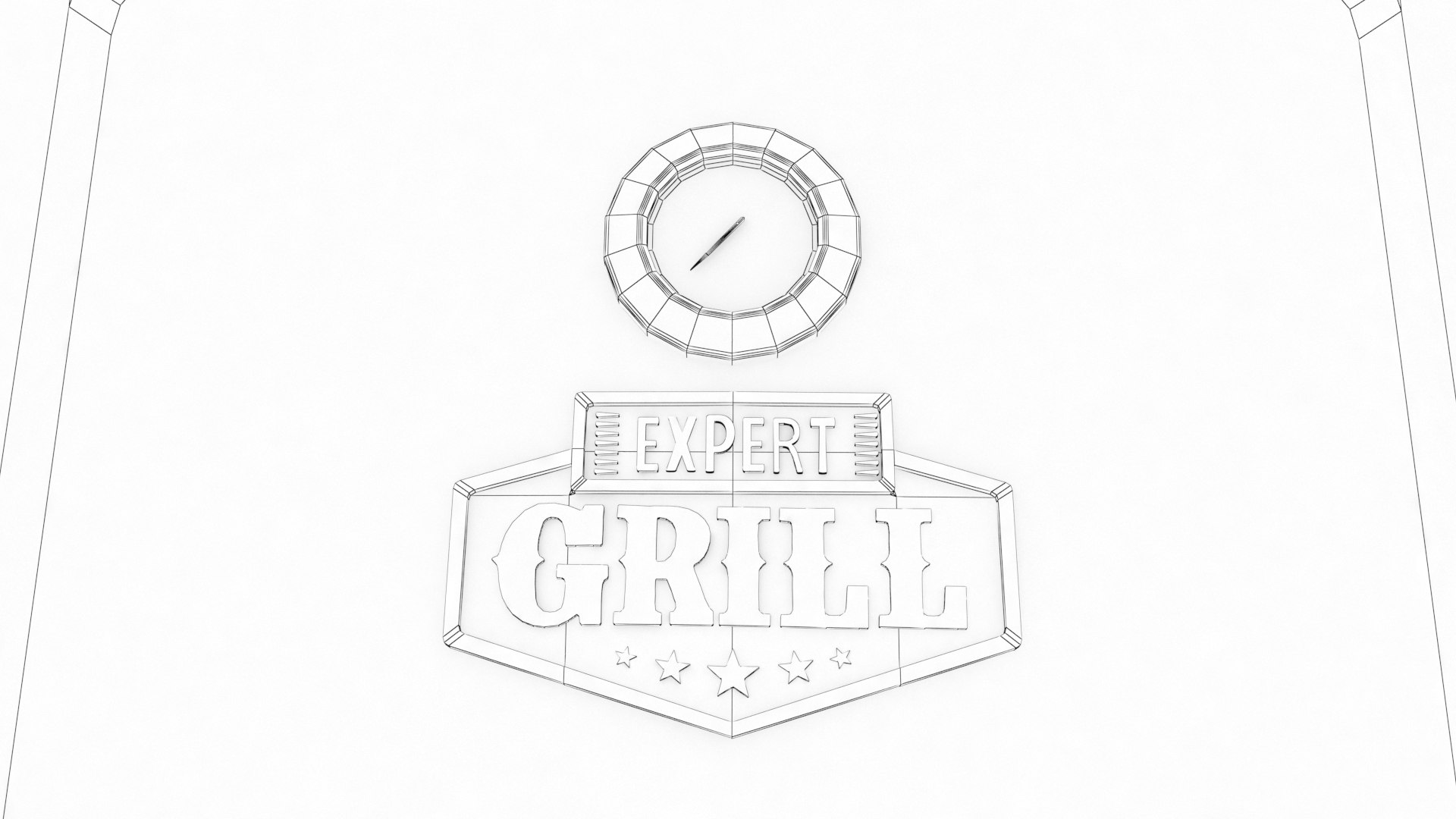 Expert BBQ Grill 3D Model - TurboSquid 2099683