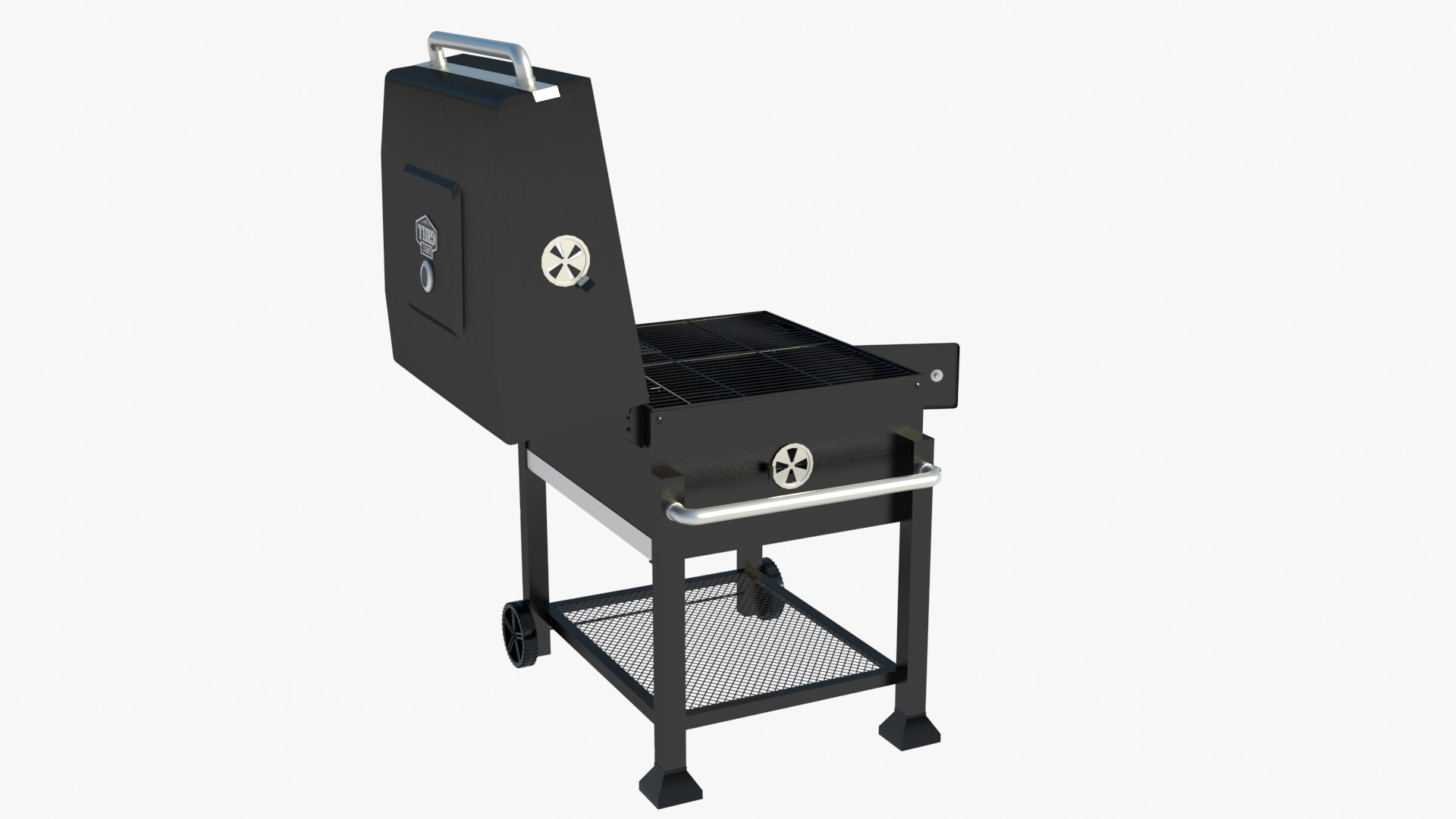 Expert BBQ Grill 3D Model - TurboSquid 2099683