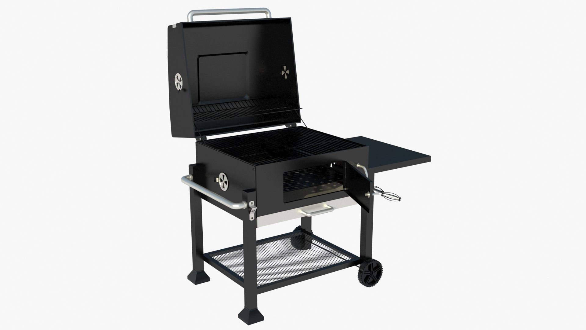Expert BBQ Grill 3D Model - TurboSquid 2099683