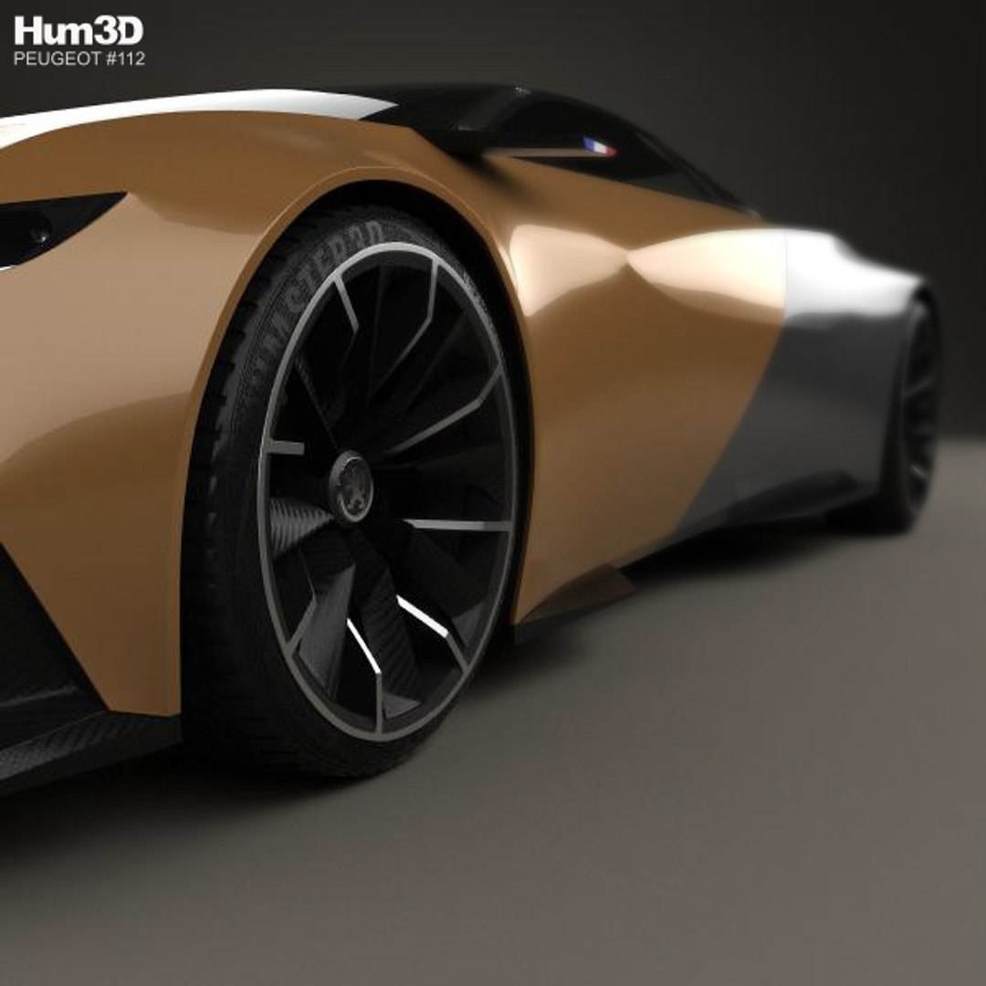 Peugeot onyx 2012 3D model - TurboSquid 1235265