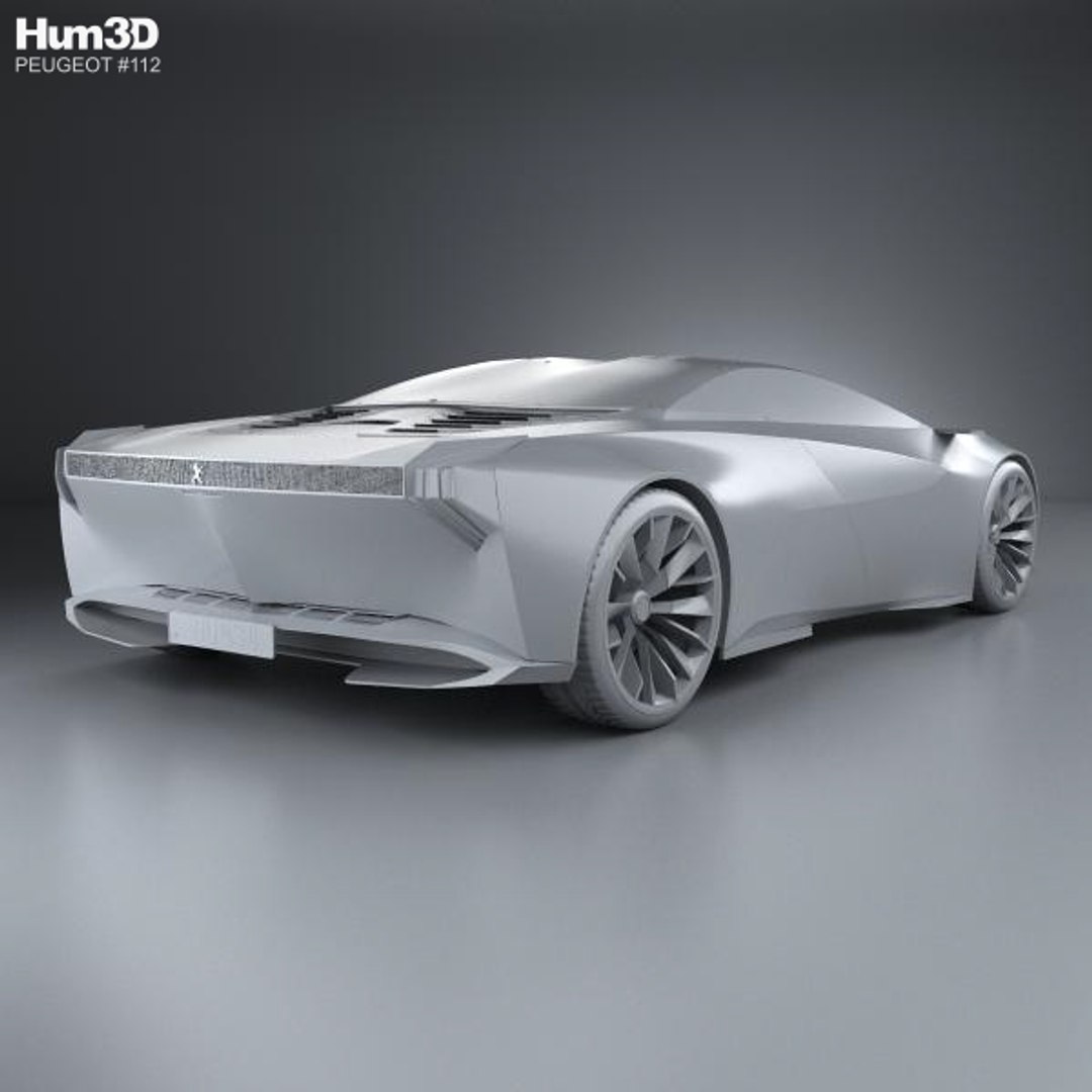 Peugeot onyx 2012 3D model - TurboSquid 1235265