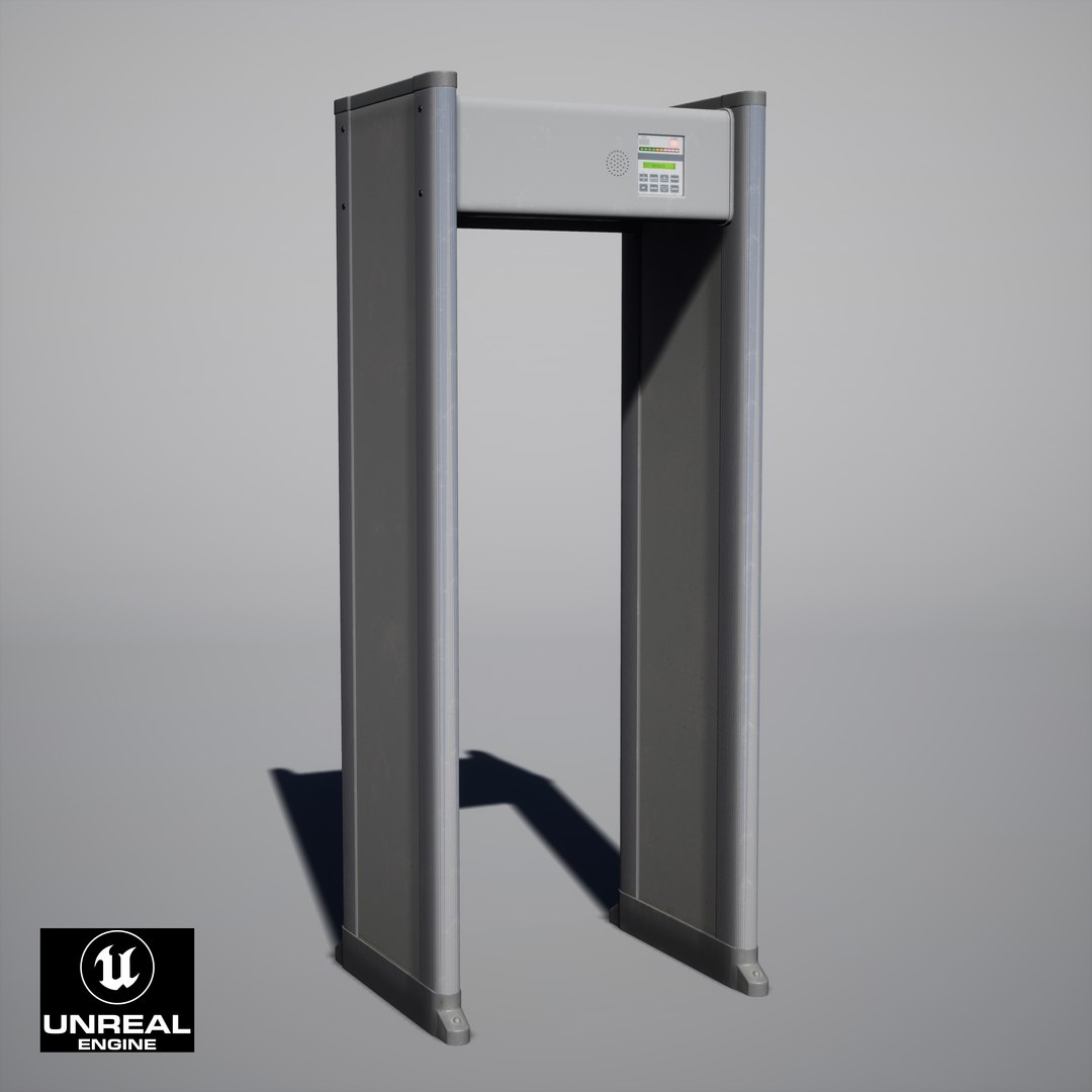 Metal Detector WalkThrough Model - TurboSquid 2185835
