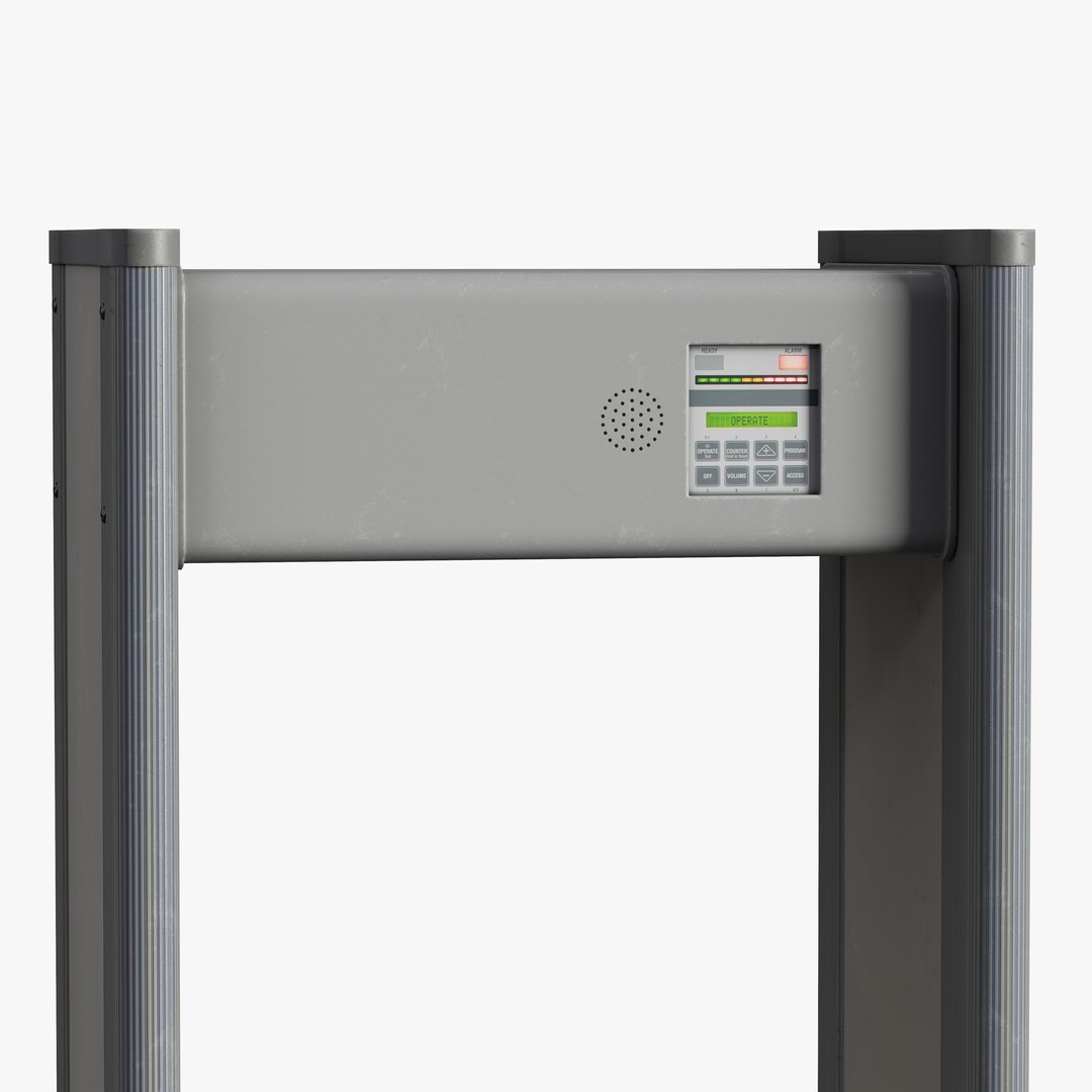 Metal Detector WalkThrough Model - TurboSquid 2185835