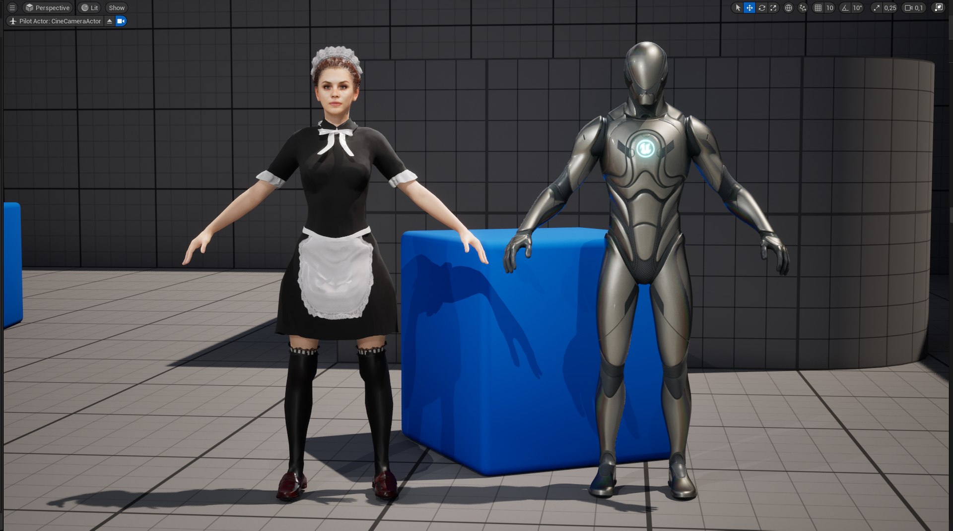 Realistic Maid Woman Character Model Housekeeper Model - TurboSquid 2428380