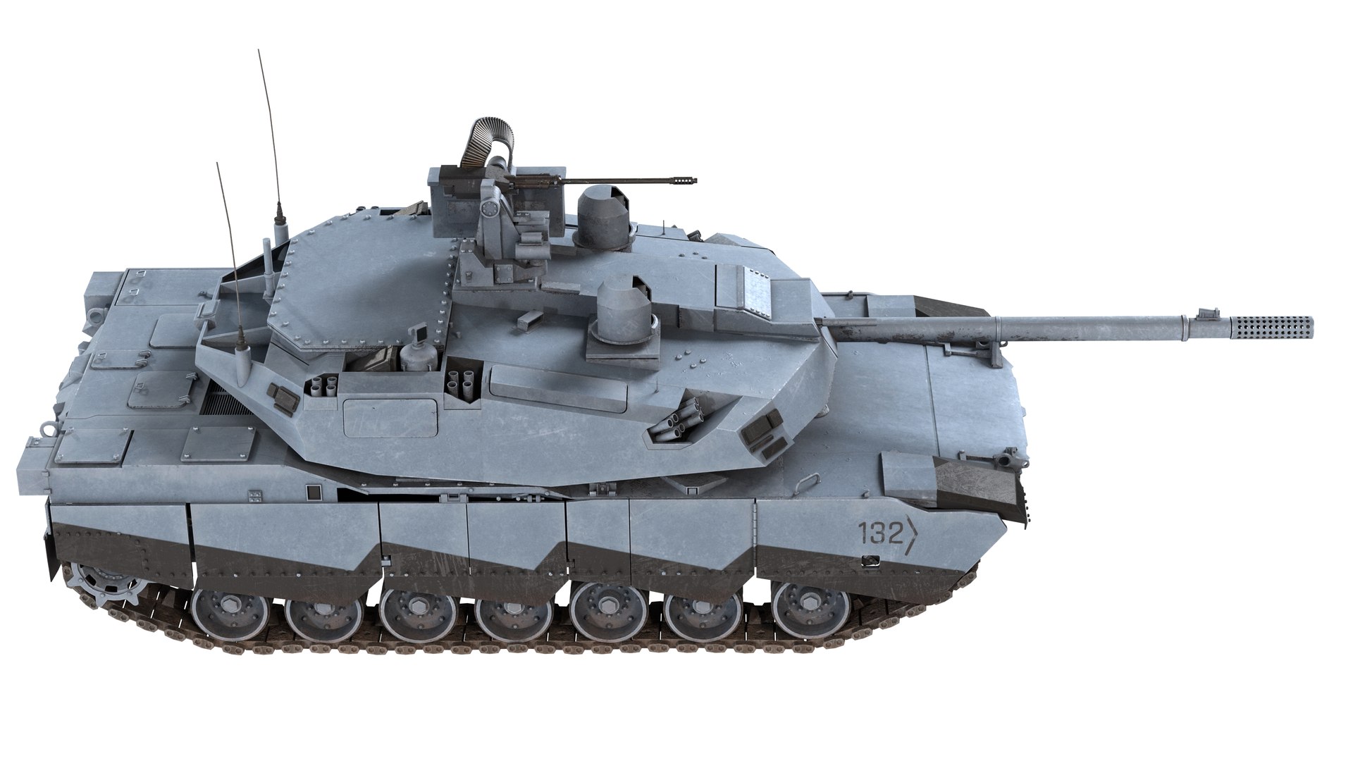 3D ABRAMS X Tank - TurboSquid 2273279