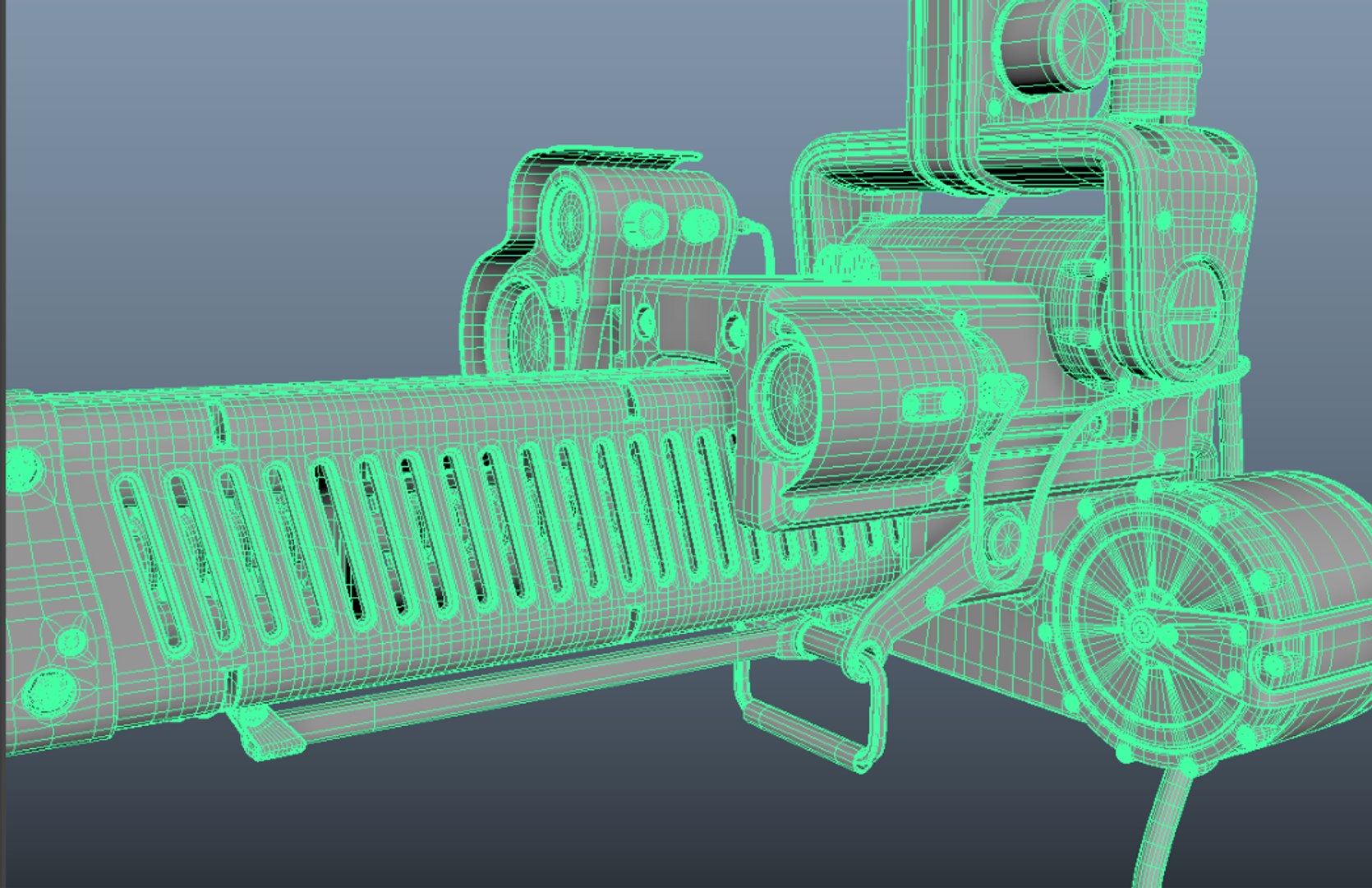 3D Model Sci-fi Security Turret - TurboSquid 1447012
