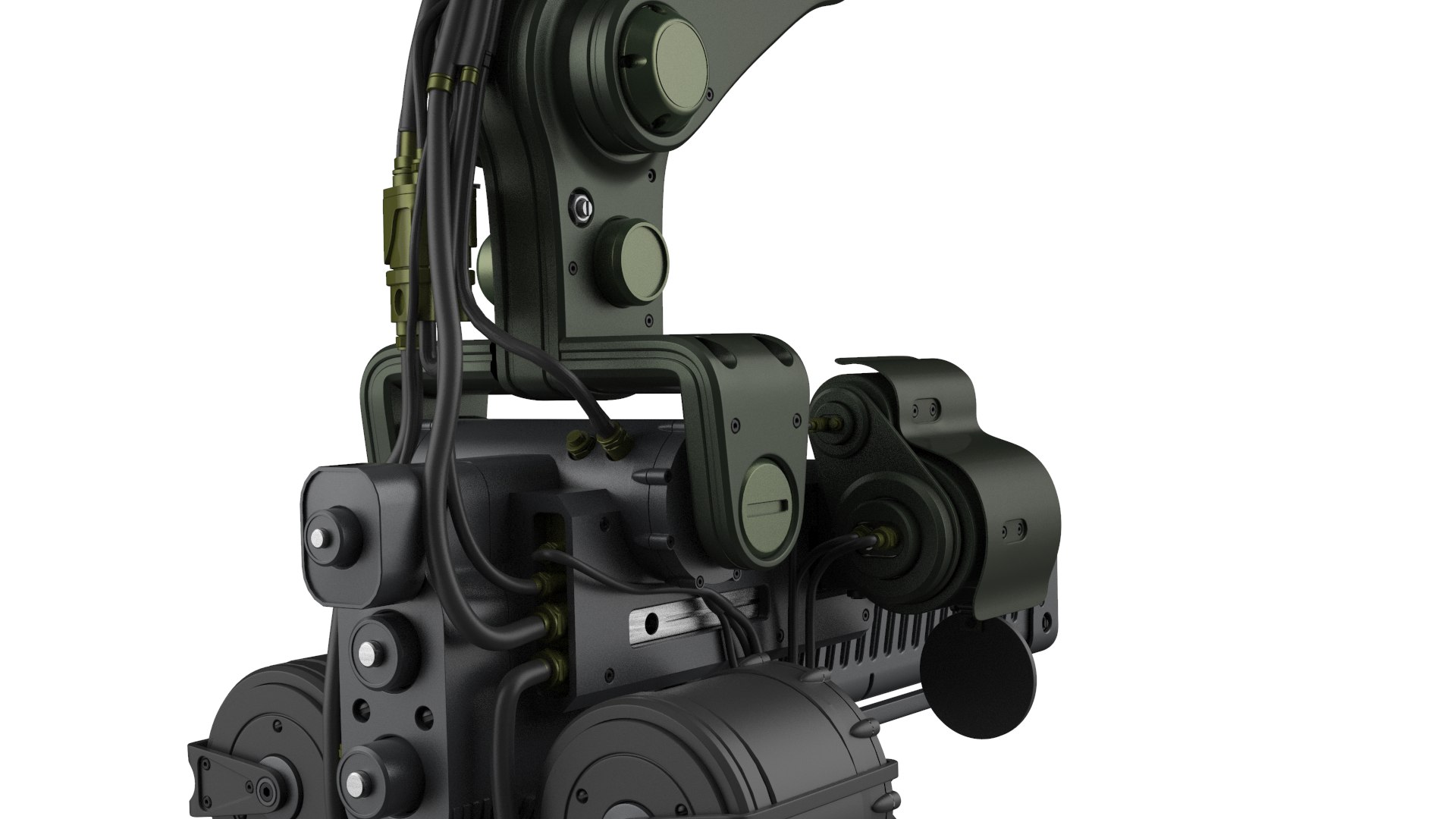 3D Model Sci-fi Security Turret - TurboSquid 1447012