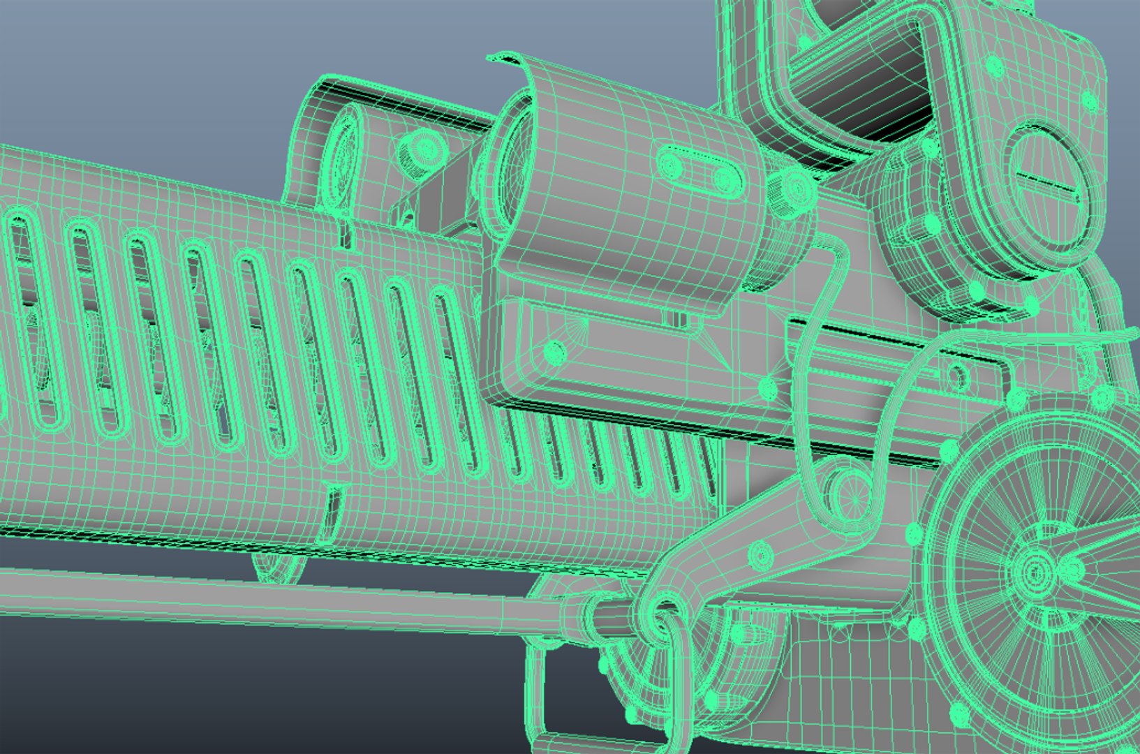 3D Model Sci-fi Security Turret - TurboSquid 1447012