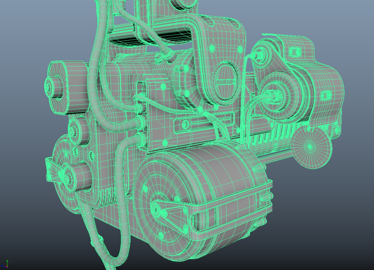 3D Model Sci-fi Security Turret - TurboSquid 1447012