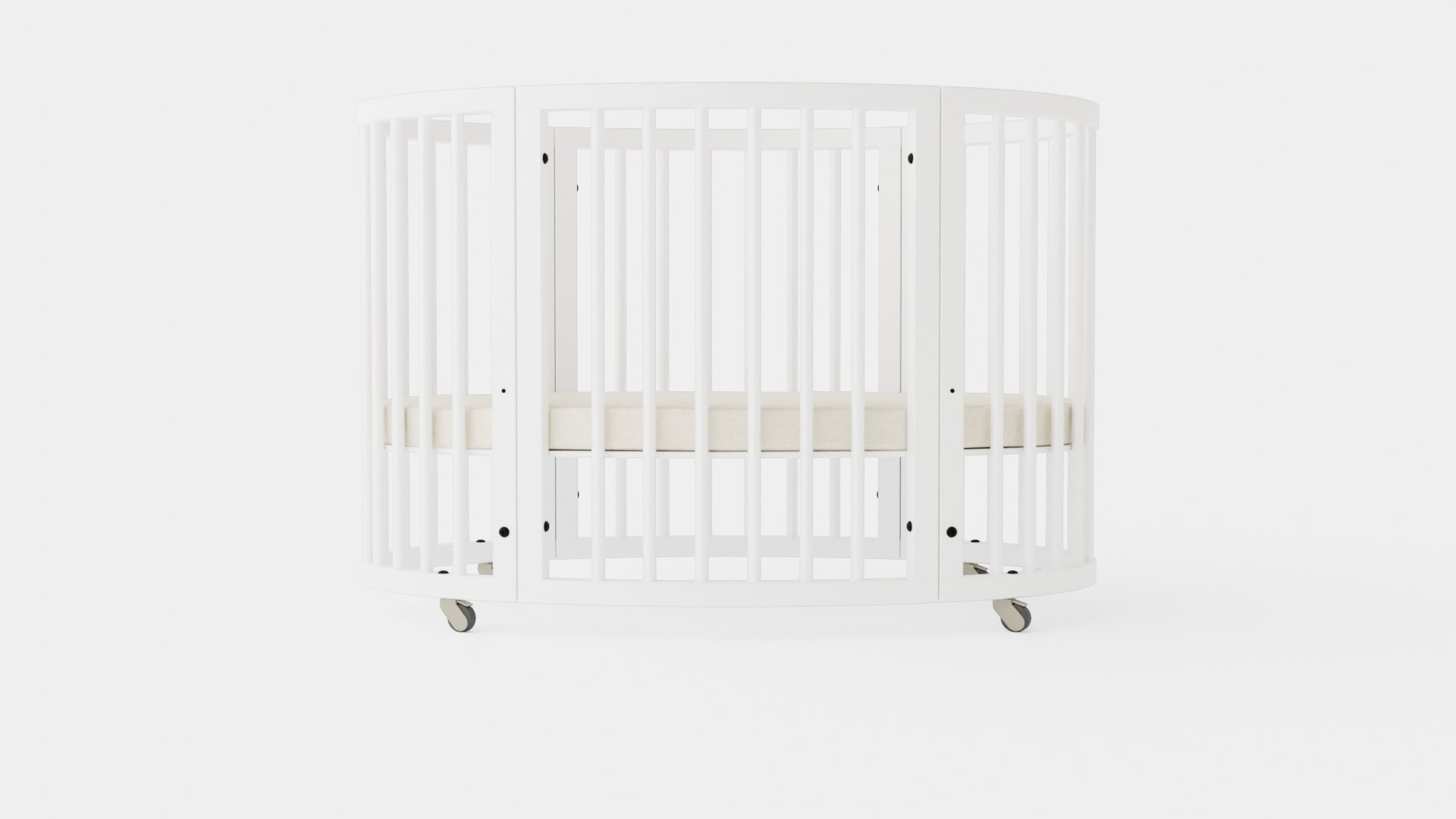 3D Stokke Sleepi Crib White - TurboSquid 2244069
