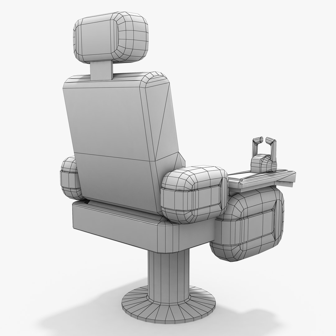 3D Command Chair - TurboSquid 1508486