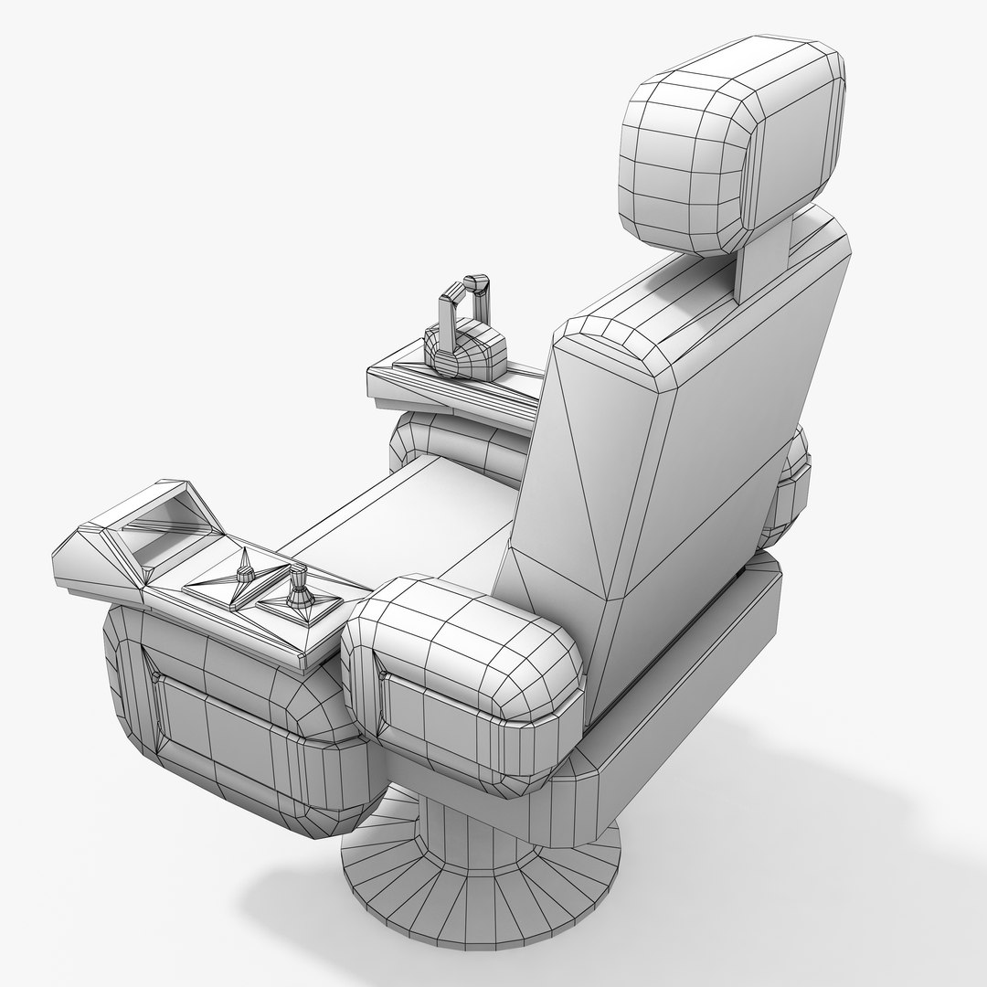 3D Command Chair - TurboSquid 1508486