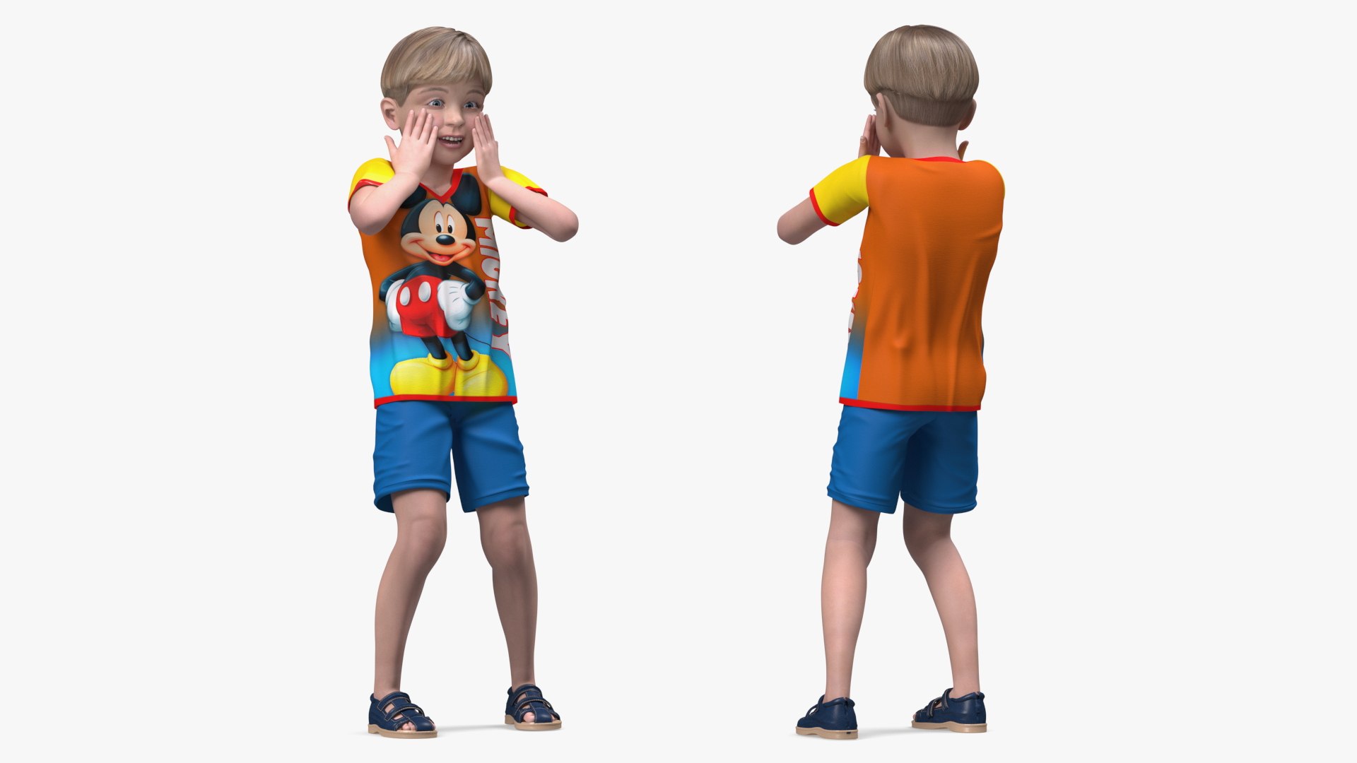 3D Realistic Child Boy Rigged model - TurboSquid 1919178