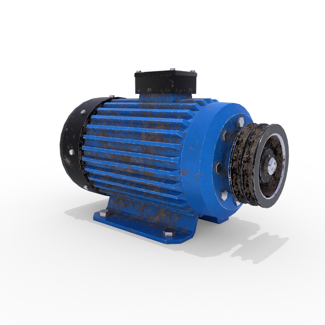 Electric Motor Model - TurboSquid 1481881