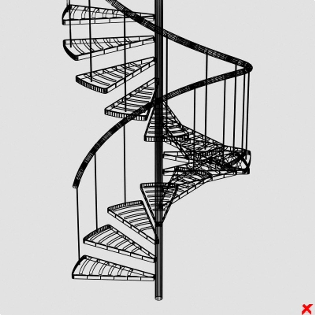 staircase 3d model