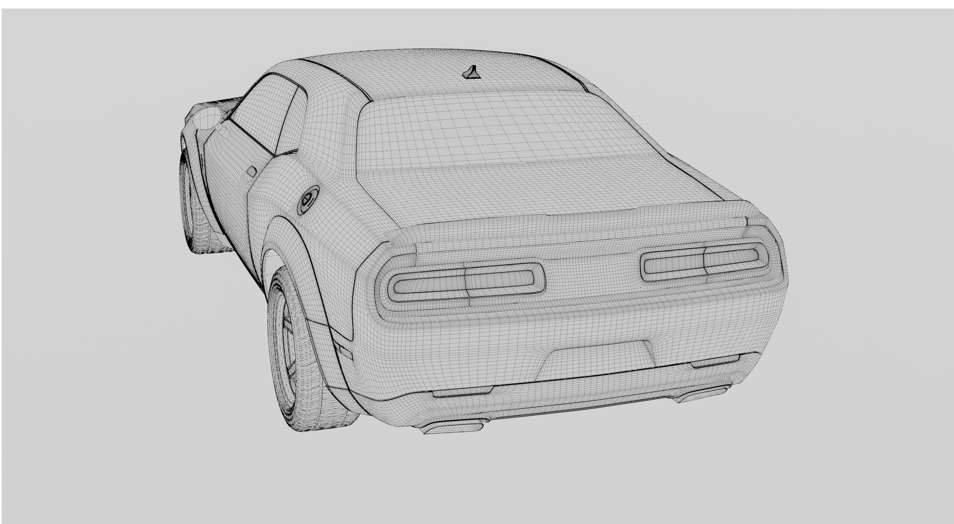 DODGE CHALLENGER SRT DEMON Model - TurboSquid 2067584