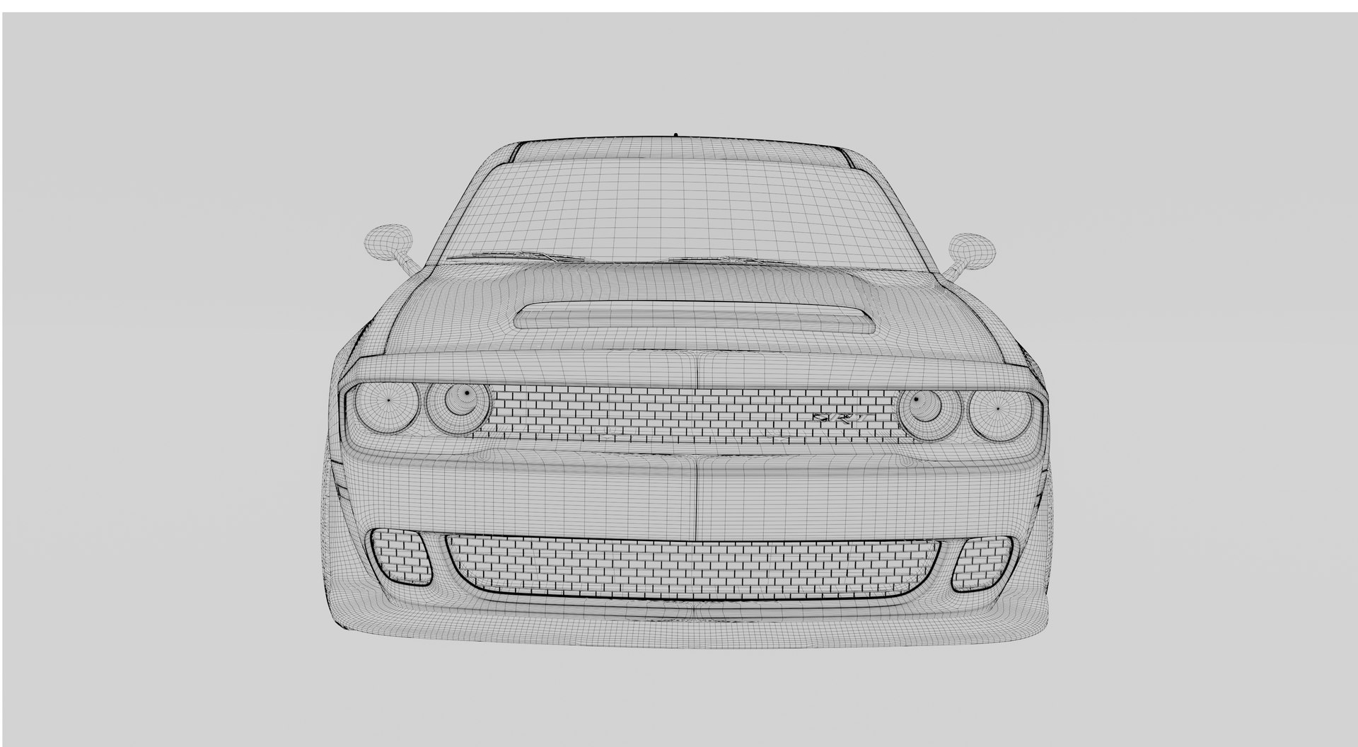 DODGE CHALLENGER SRT DEMON Model - TurboSquid 2067584