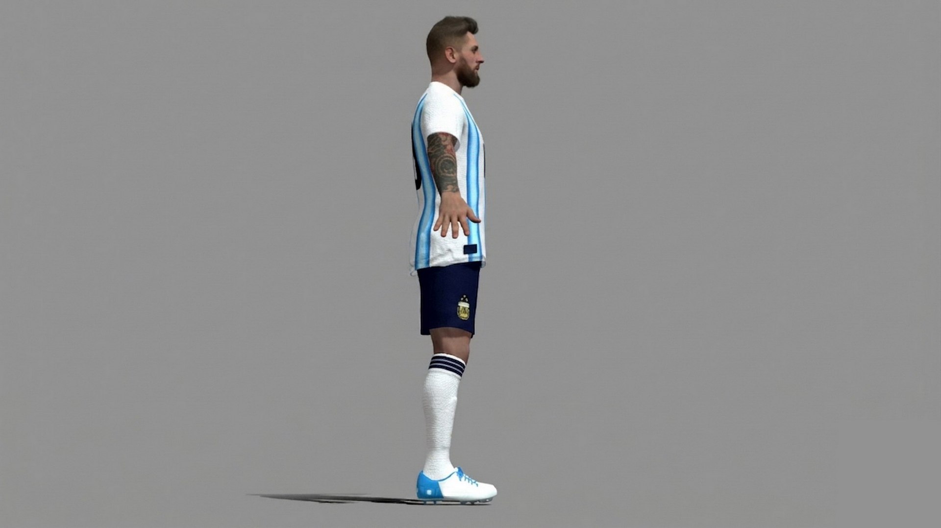 3D Messi World Cup 2026 - Full Body Face Rig 3d Model - TurboSquid 2573033