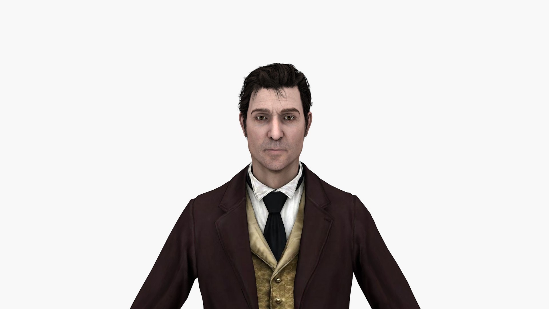 Sherlock Holmes 3D model - TurboSquid 1869202
