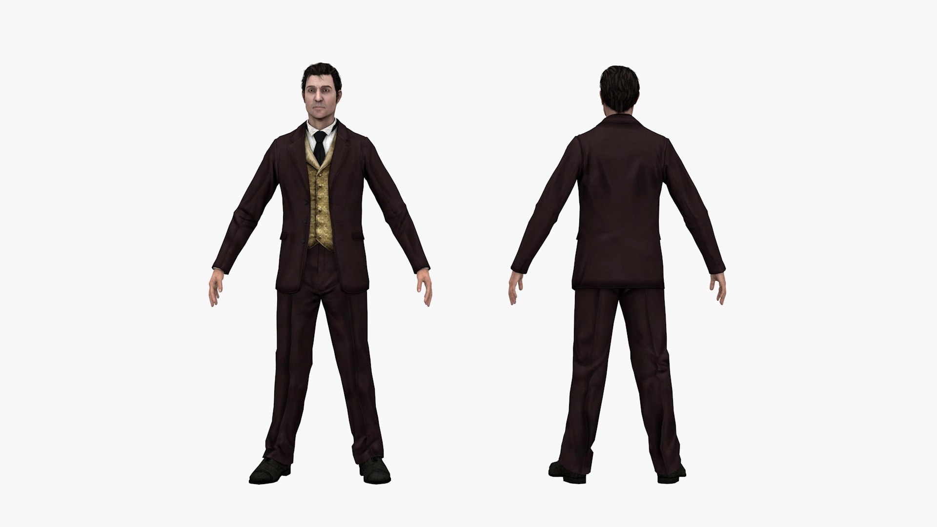 Sherlock Holmes 3D model - TurboSquid 1869202