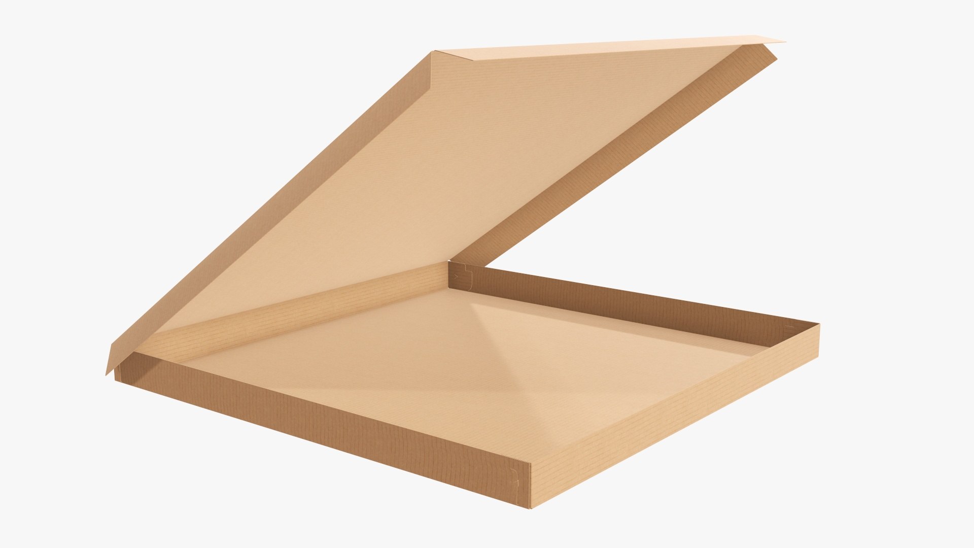 Pizza Cardboard Box 3D Model - TurboSquid 1607087