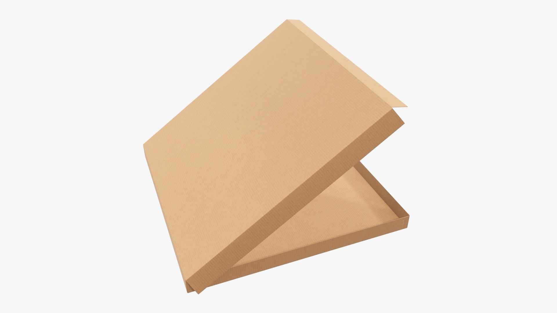 Pizza Cardboard Box 3D Model - TurboSquid 1607087