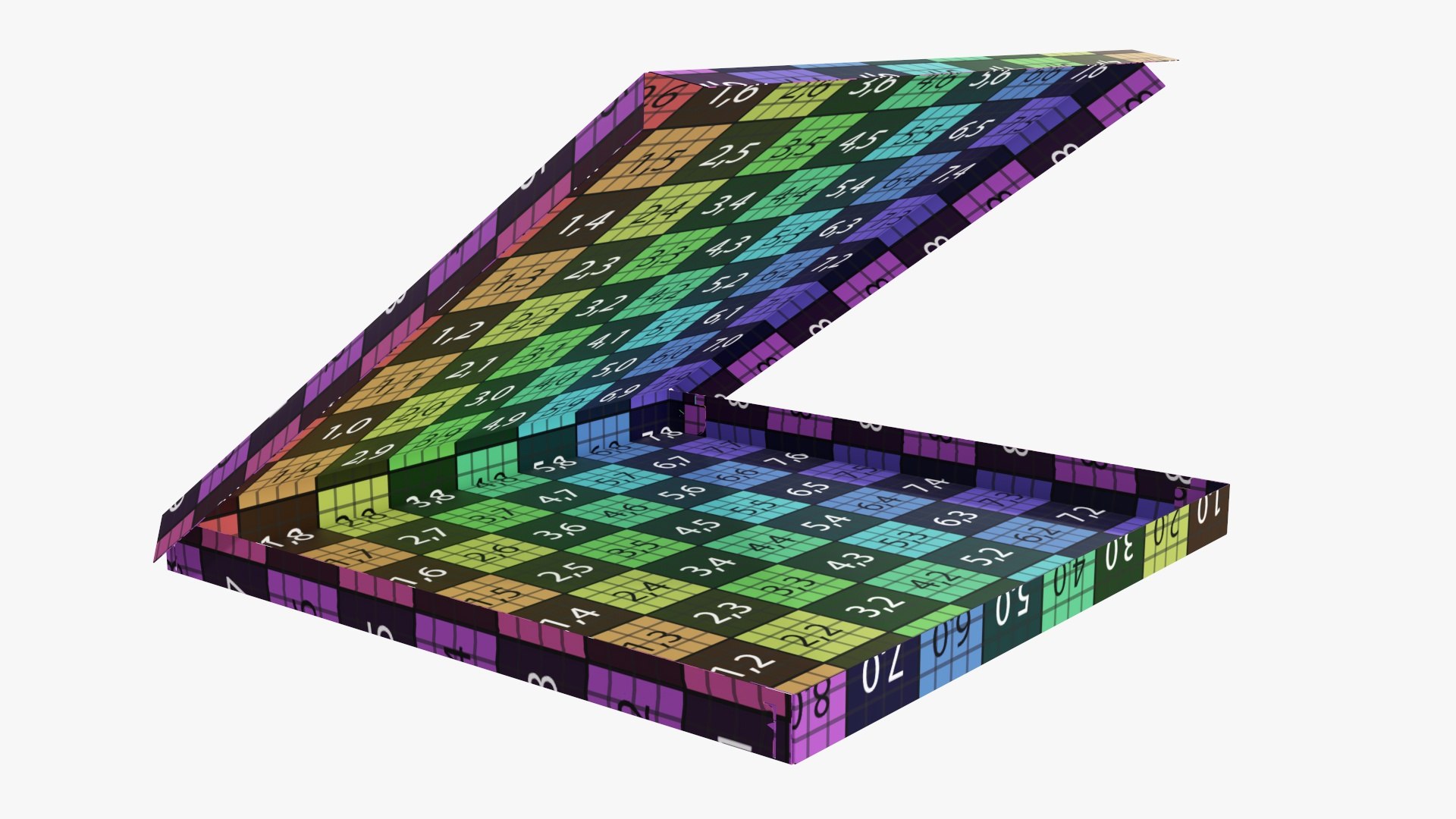 Pizza Cardboard Box 3D Model - TurboSquid 1607087