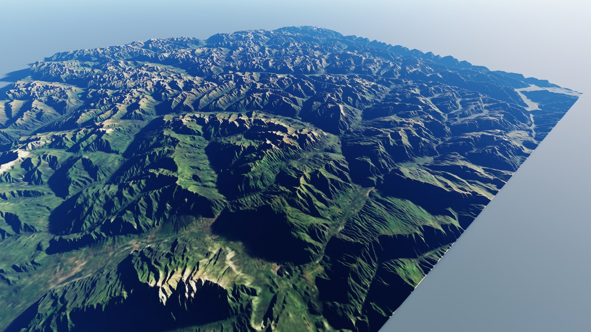 Alp Terrain 20 3D Model - TurboSquid 2202183